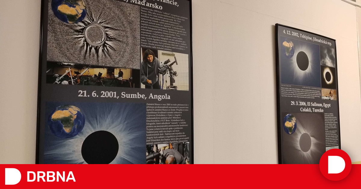 Výstava nabídne pohled na zatmění Slunce ze všech koutů země. Stačí se ...