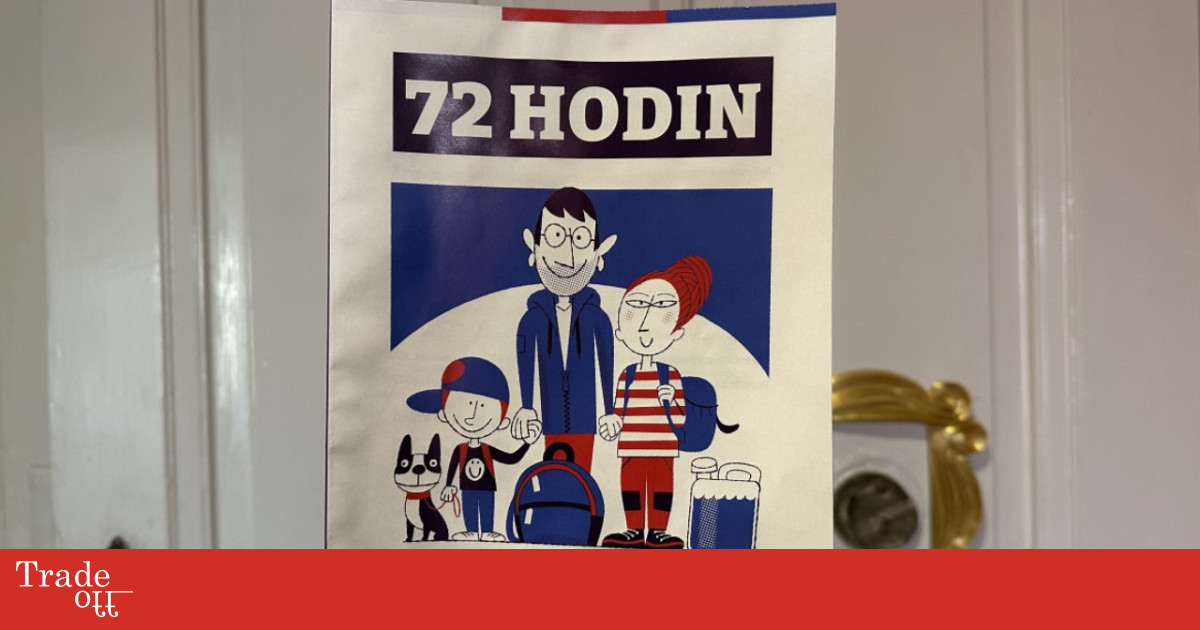 Krizová příručka 72 hodin: státní kampaň za méně než 4 Kč na domácnost